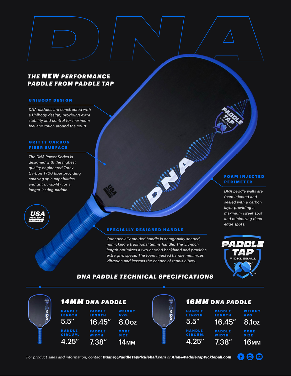 Paddles – Paddle Tap Pickleball LLC